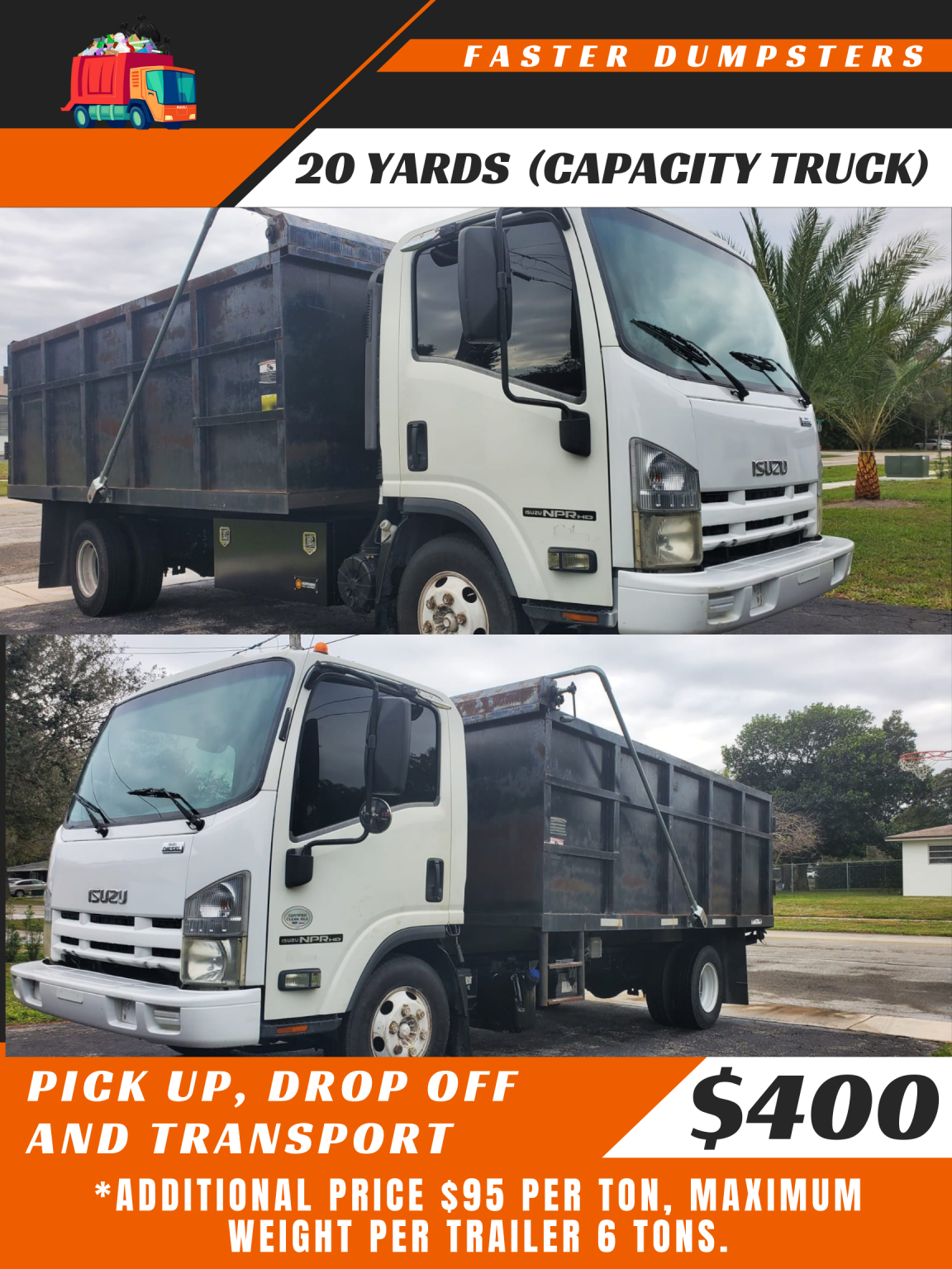 Faster Dumpsters Solutions -Dumpster Rental Miami FL